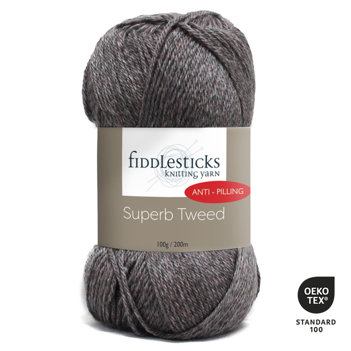 SUPERB TWEED by Fiddlesticks | Texyarns